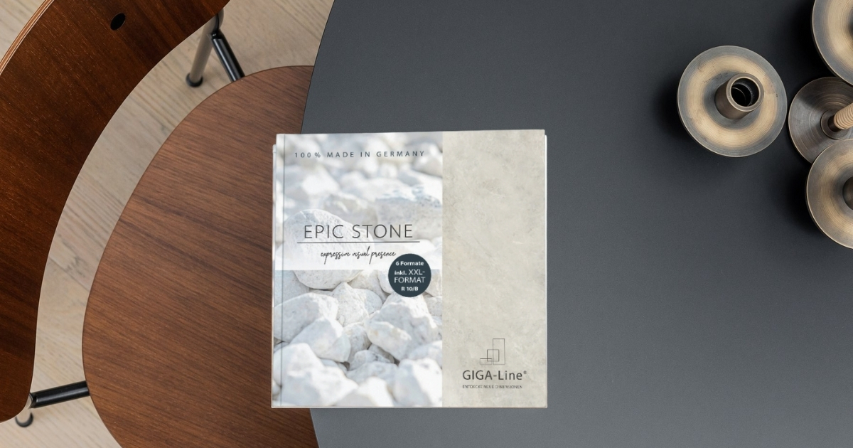 Epic Stone Broschüre 2025 – GIGA‑Line® Neuigkeiten | Interbau‑Blink News
